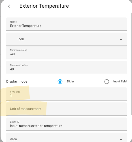 Input-number attributes - Configuration - Home Assistant Community