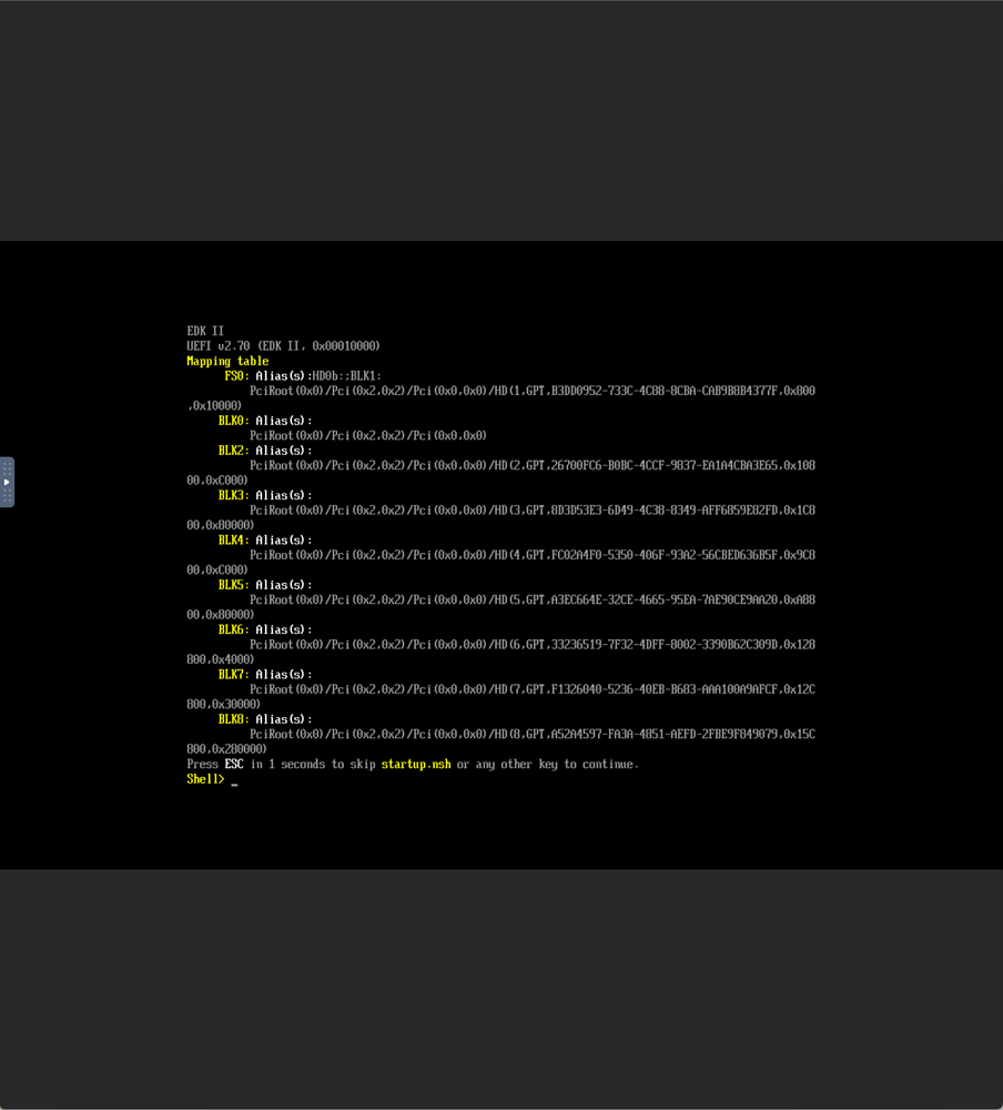 Home Assistant stuck in UEFI shell Unraid - Home Assistant OS - Home Assistant Community