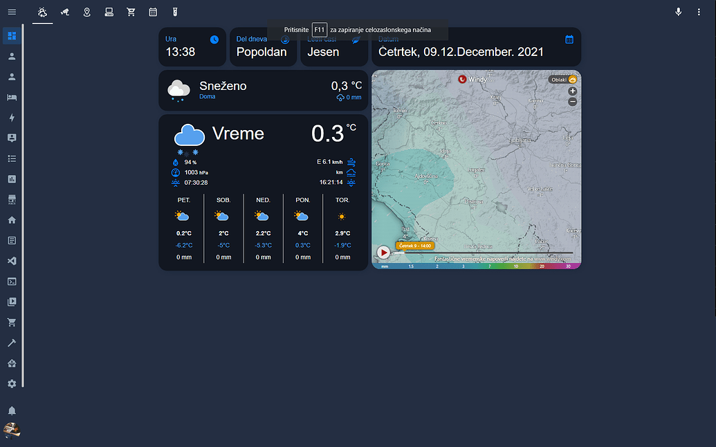 Home assistant - Dashboard for Date & Time + Times of the Day + Season ...