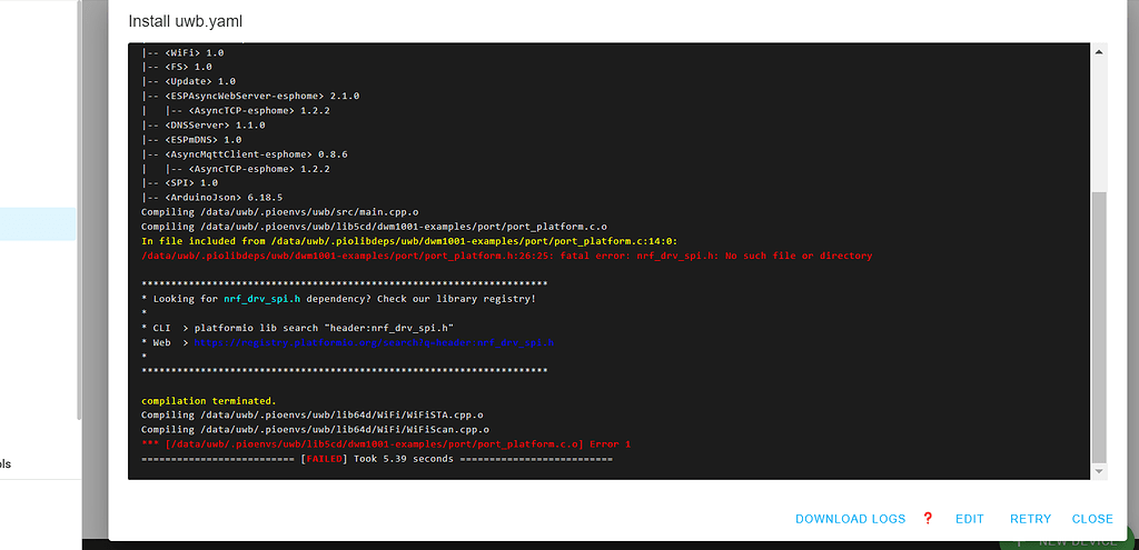 Resolve the issue - ESPHome - Home Assistant Community