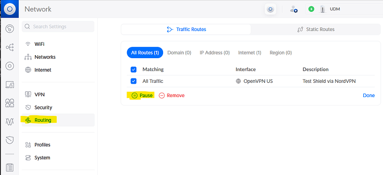 Unifi Network Integration - add switch to enable/disable Policy Based Routing - Feature Requests ...