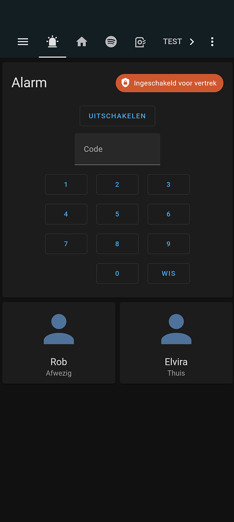 Change text status Alarm panel - Configuration - Home Assistant Community