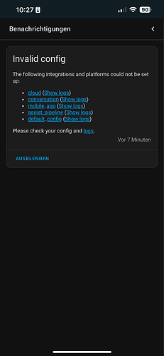 Config not correct? - Configuration - Home Assistant Community