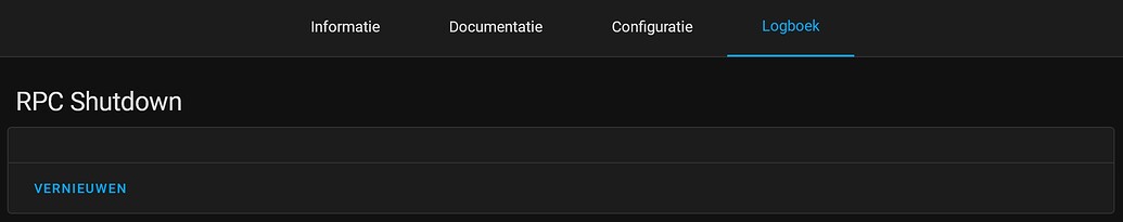 RPC Shutdown not working - Configuration - Home Assistant Community