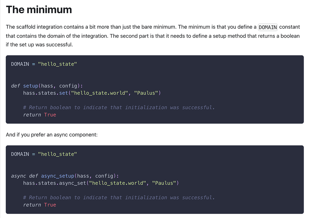 Tutorial on how to create own integrations in python - Development ...