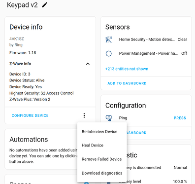 Using the Ring Alarm Keypad with Home Assistant - Share your Projects ...
