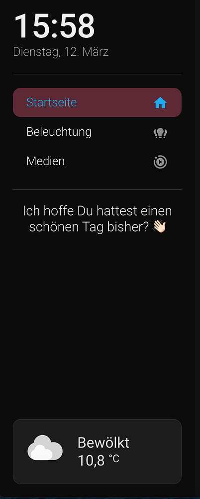 Lovelace: custom sidebar card - Dashboards & Frontend - Home Assistant ...