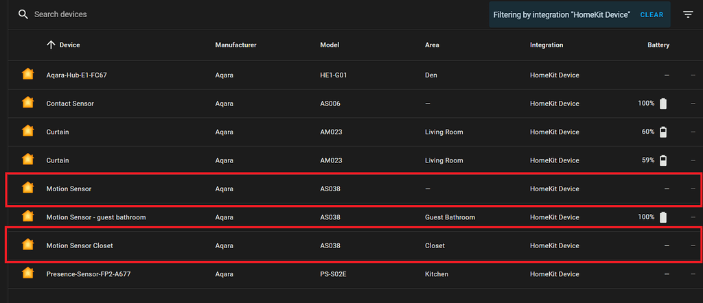 Delete Aqara Zigbee Devices That Shows Up As Homekit Devices From Ha Configuration Home