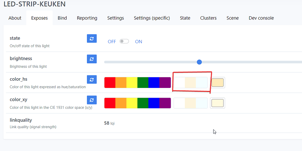 Unable to change colors from HA but can change color from Z2M - mqtt ...