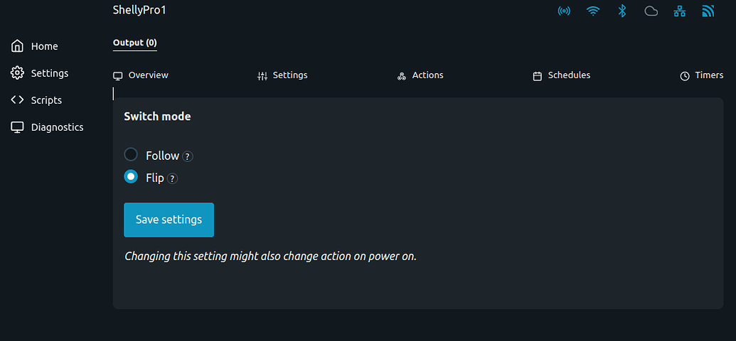 Shelly pro 1 issue - Configuration - Home Assistant Community