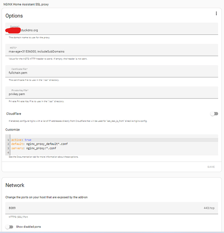 Local Access Ssl Certificates Duckdns And Nginx What Am I Doing Wrong Configuration