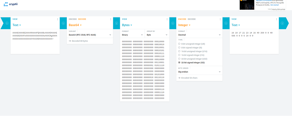 Translating A Sensor With Base64 Value To 20 Separate Decimal Sensors Configuration Home