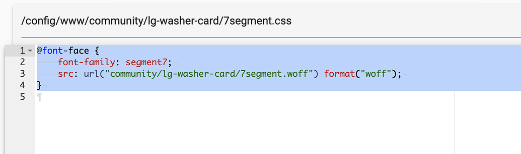 Custom Lovelace card/CSS stylesheet / font not working! - Frontend ... Custom Lovelace card/CSS stylesheet / font not working! - Frontend ...