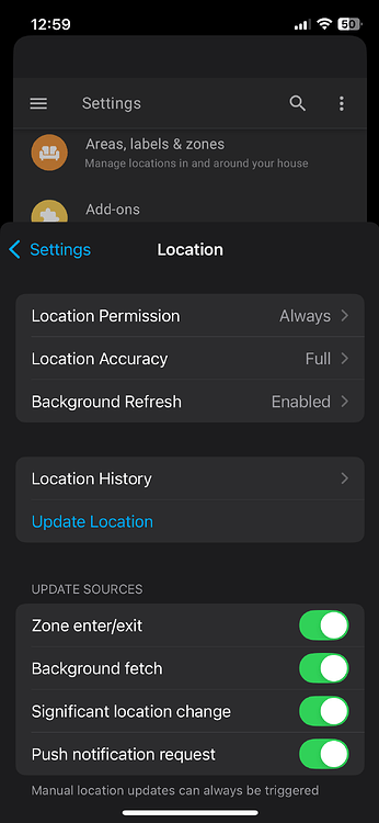 Device tracker : update frequency (Companion app) - Frontend - Home ...
