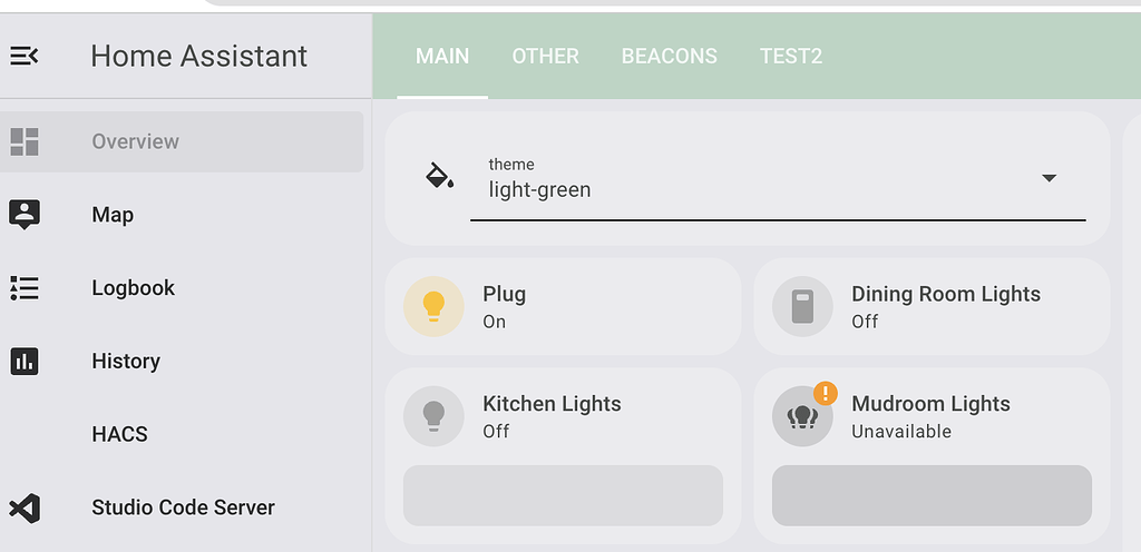 Themes don't look anything like in documentation - Frontend - Home ...