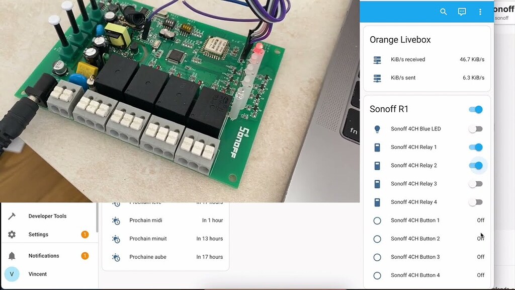 ESPHome with Sonoff 4CH Pro R1 relays curious beahavior - ESPHome ...
