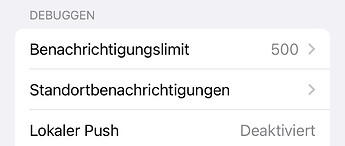 Problem with notifications / local push disabled - Home Assistant Companion for Apple - Home ...