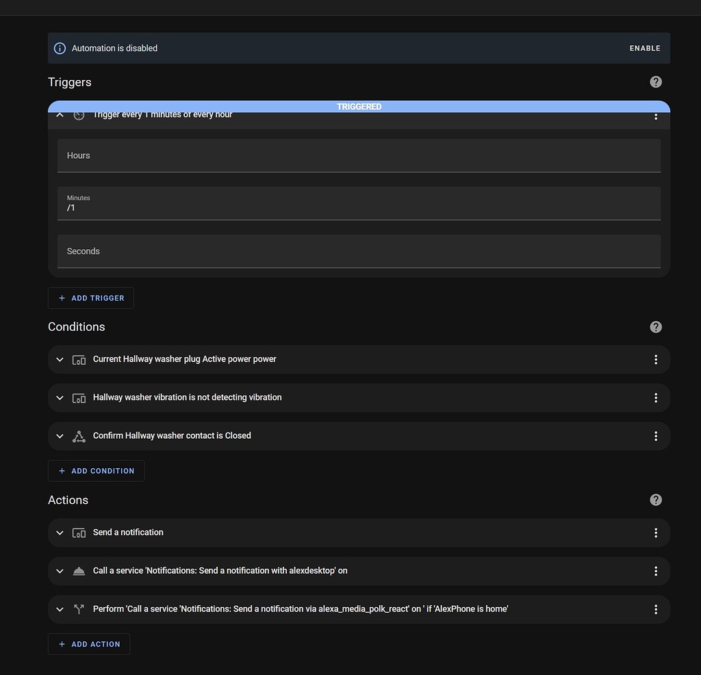 Ha Automation Trigger Fires Even When The Automation Is Disabled Configuration Home