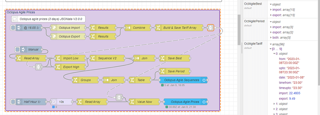 Octopus Agile - display tariff in graphs & tables, best import/export ...