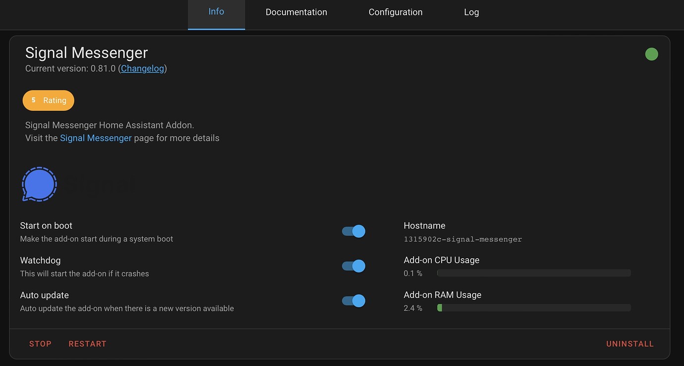 Signal Messenger Add-On + NodeRed - Share your Projects! - Home ...
