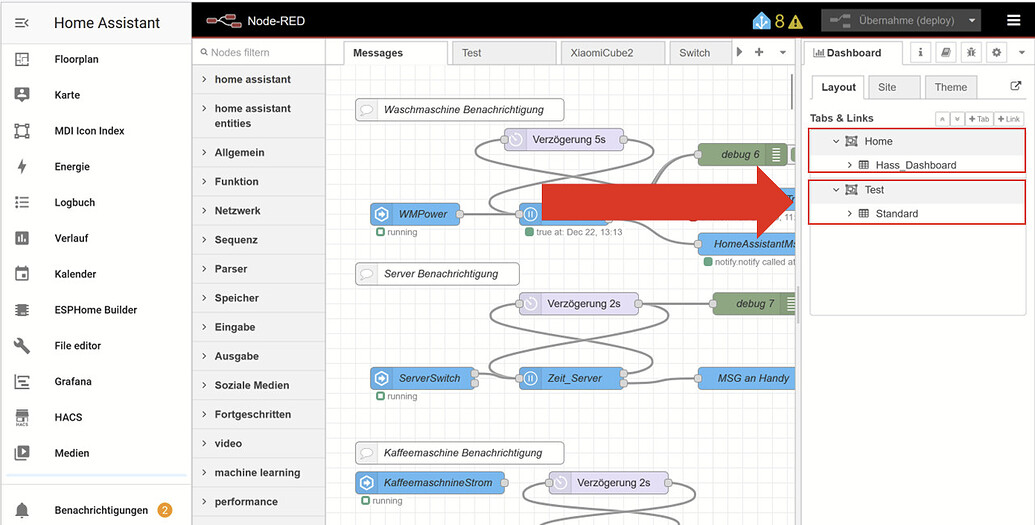 [solved] Switching tabs Node Red Dashboard - Node-RED - Home Assistant Community