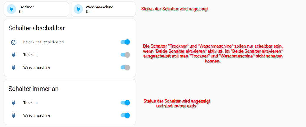 Enable / Disable Switch depending by state of other Switch - Dashboards ...