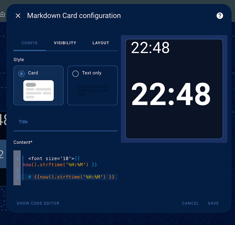 Markdown Card Font Size - Frontend - Home Assistant Community