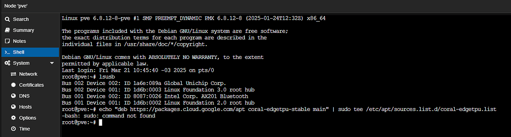 Frigate + Coral USB + Proxmox - Custom Integrations - Home Assistant ...
