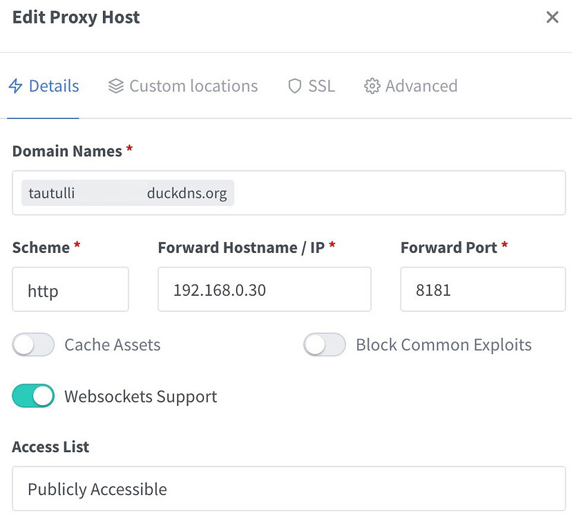 External Access No Longer Working Via Duckdns And Nginx Proxy Manager Configuration Home