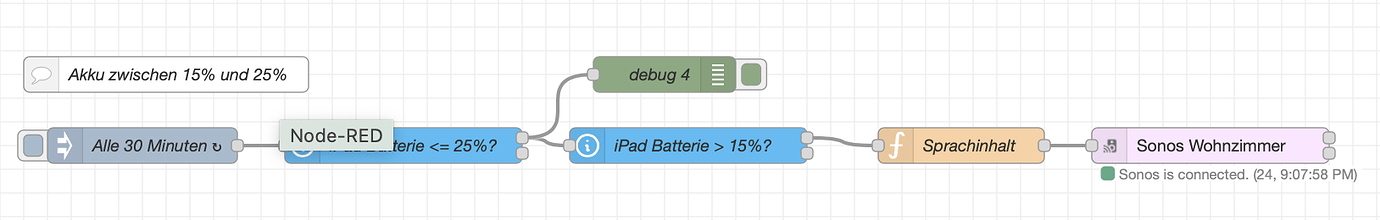 Save msg.payload and use it in function node - Node-RED - Home ...