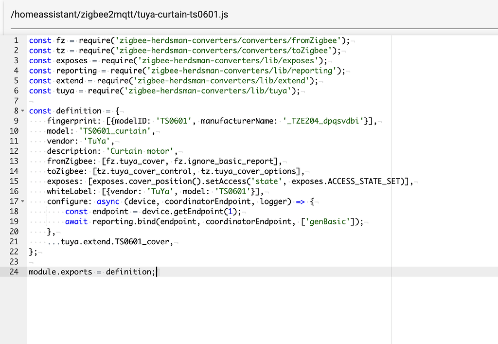 Ts0601 Tuya Z2m Unsupported Zigbee Home Assistant Community