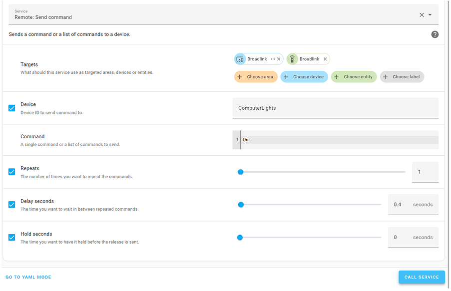 Broadlink RM4 Pro and Home Assistant Button - Community Guides - Home Assistant Community