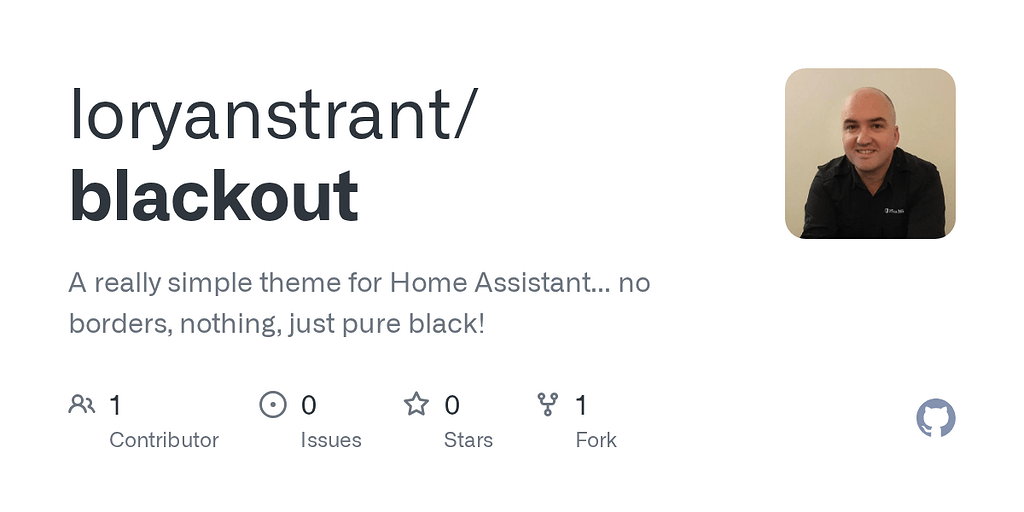 Blackout theme (i.e. pure black) - Themes - Home Assistant Community