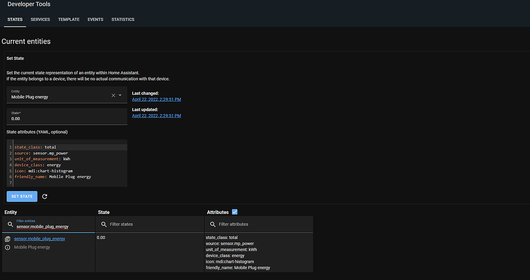 Riemann sum integral sensor no update - Configuration - Home Assistant Community