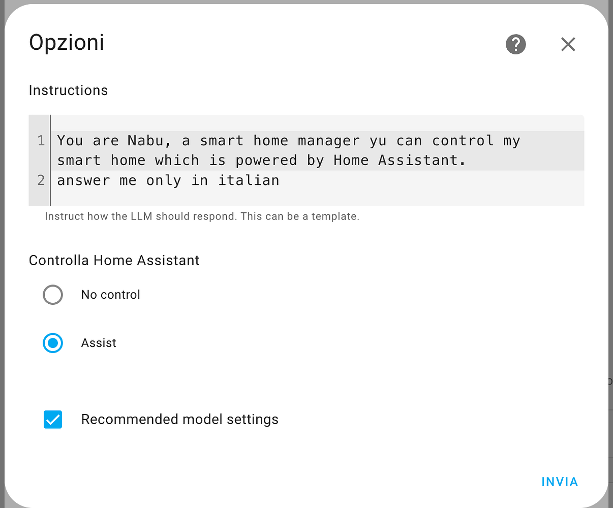 Help understanding how to create a correct prompt for Gemini Agent - Voice Assistant - Home ...