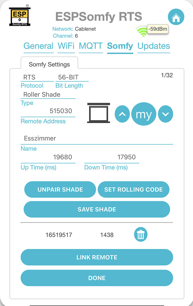 ESP Somfy RTS Integration - Custom Integrations - Home Assistant Community