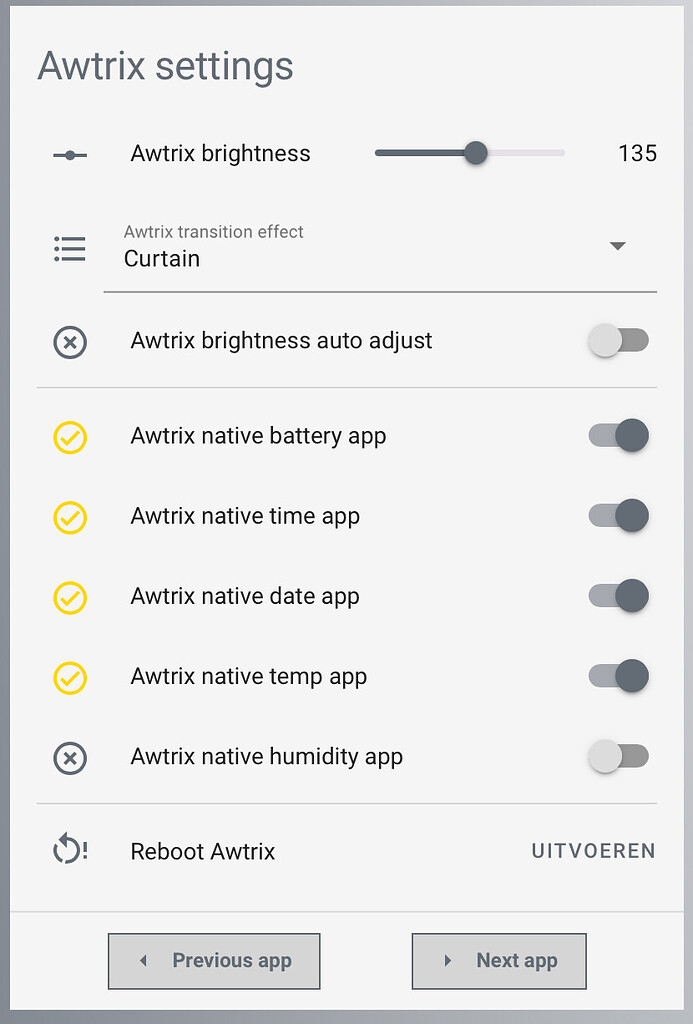 First steps with the Ulanzi/Awtrix device (without Blueprints) - Share ...