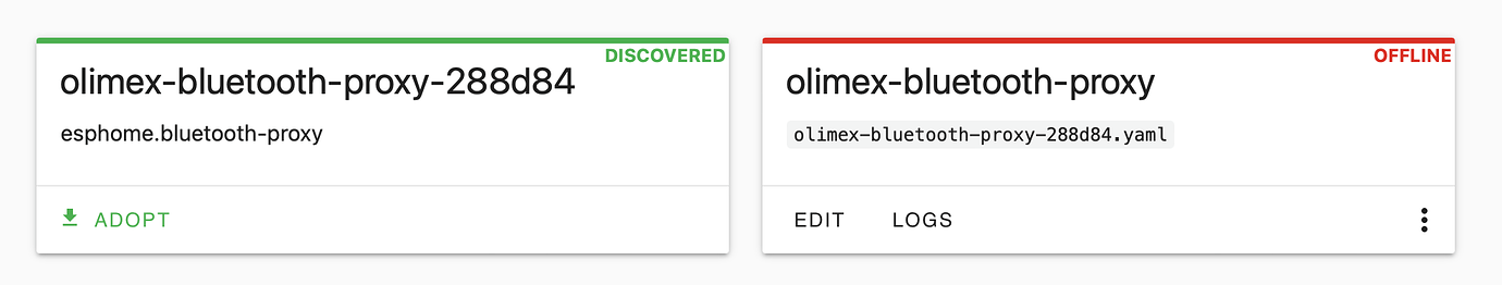 How to adopt the Olimex POE board without wifi credentials - ESPHome ...