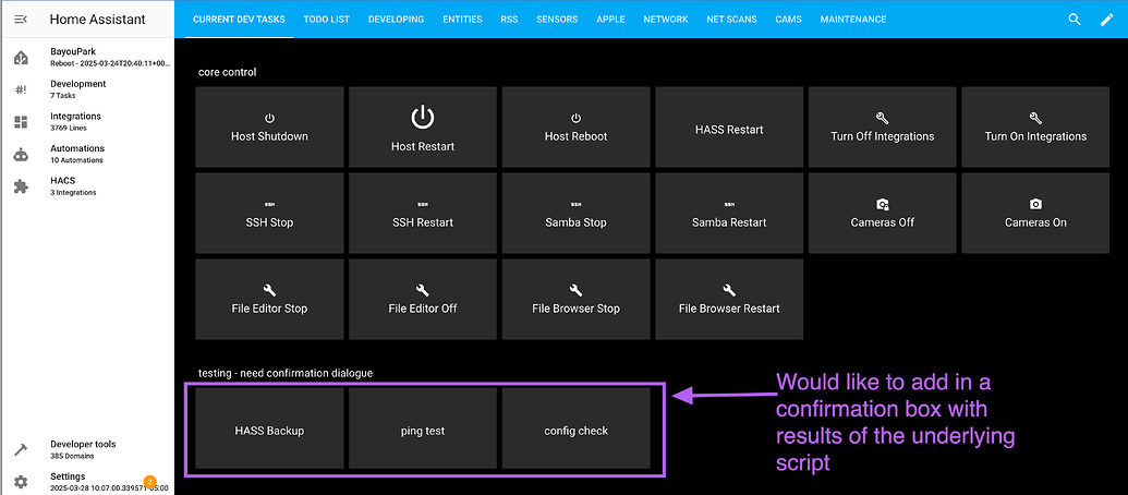 View Latency/Ping Results in Dialogue/PopUp - Configuration - Home ...