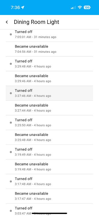 Matter over thread Nanoleaf bulb keeps going unavailable. Unsure fix ...