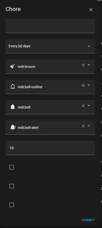 Chore Helper - Track recurring or manual chores with flexible ...