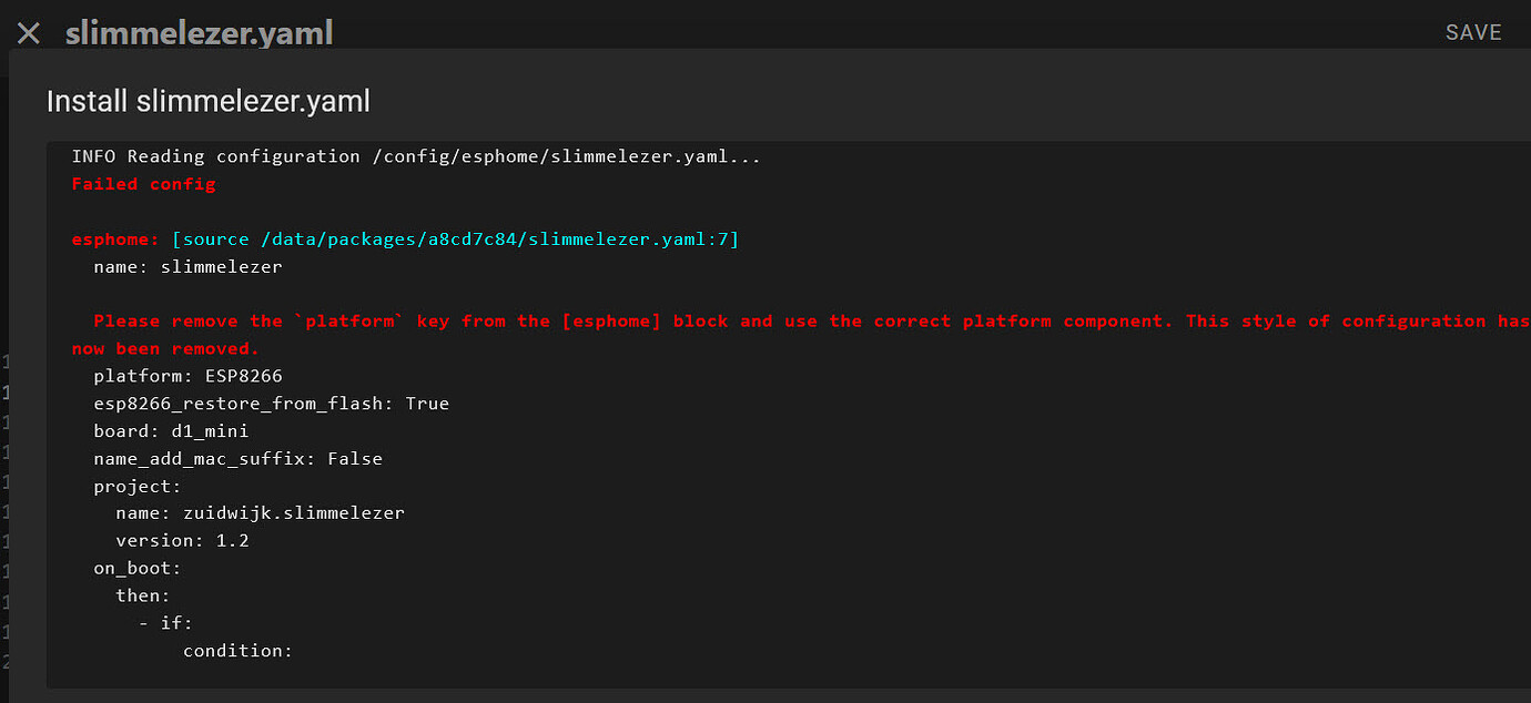 Migrate to new config - ESPHome - Home Assistant Community