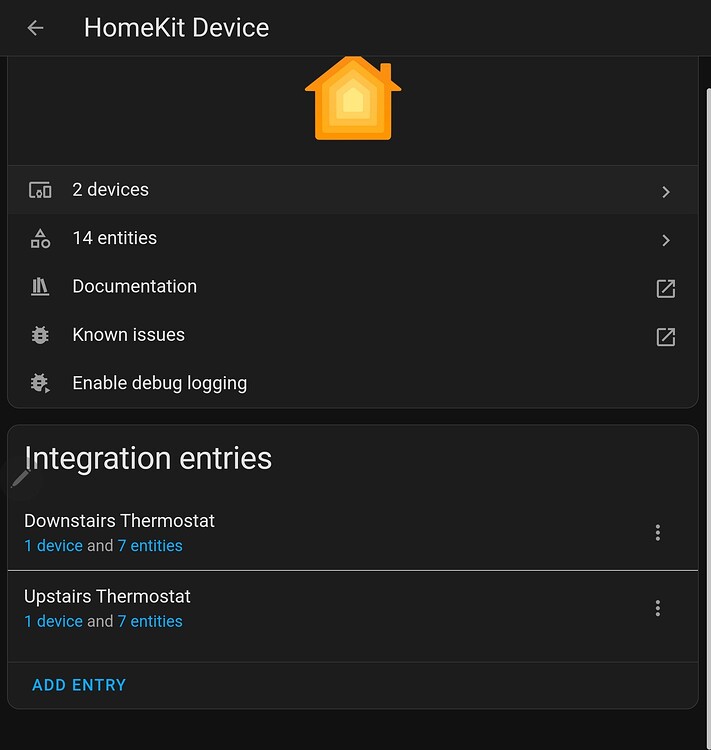 Ecobee integration entities - Third party integrations - Home Assistant ...