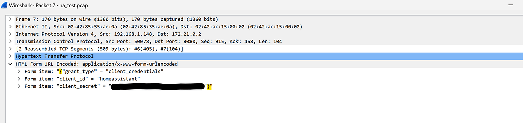 Rest Sensor Url Encoded Payload Requires Brackets Configuration