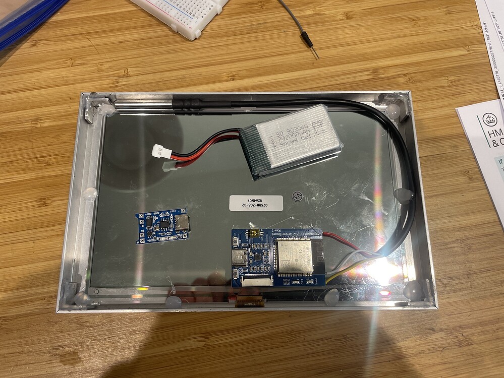 Powering WaveShare epaper dash from battery - Hardware - Home Assistant ...