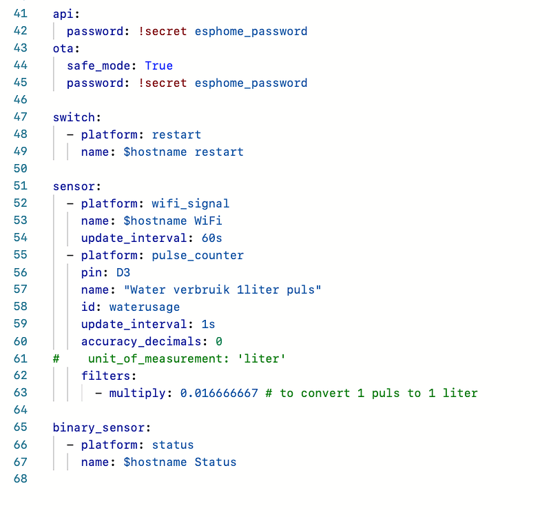 Water Meter in Energy Dashboard Not Available - Energy - Home Assistant ...