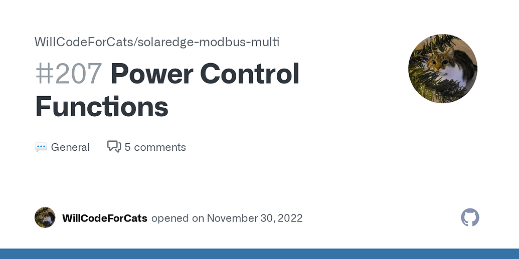 Custom Component solaredge-modbus-multi - Custom Integrations - Home Assistant Community