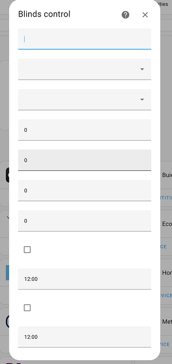 Home Assistant Blinds Control Custom Integration - Custom Integrations ...