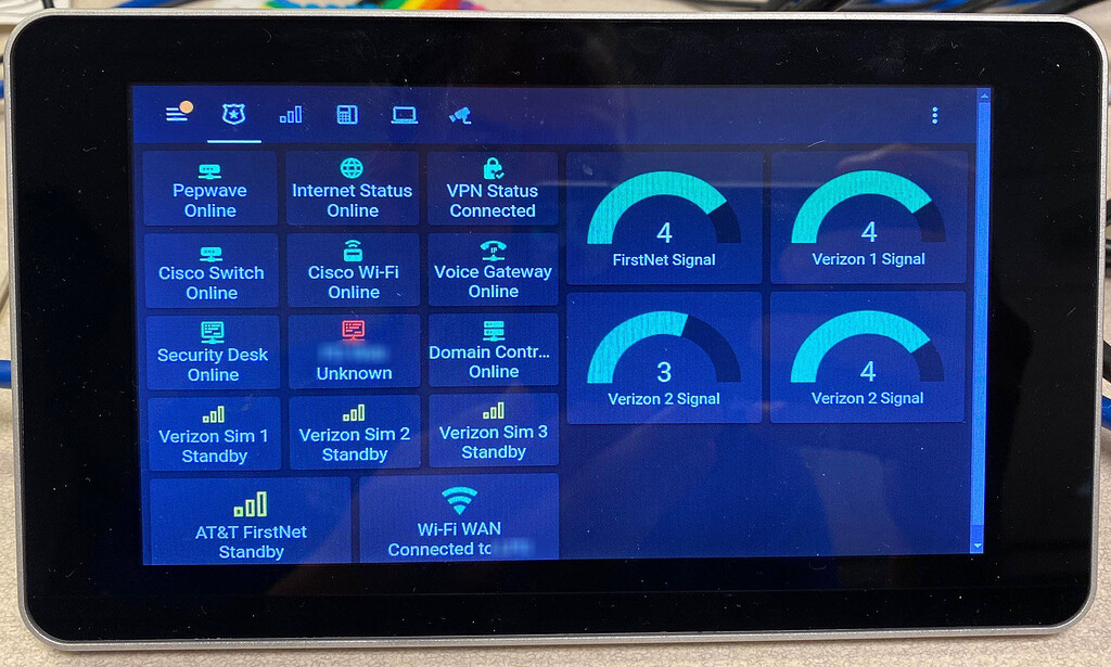 Standalone HA dashboard for Emergency vehicle - Share your Projects ...