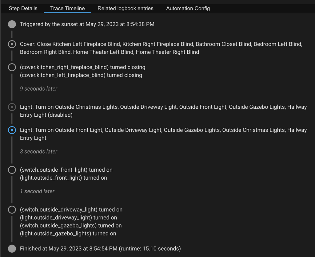 Automation Turns Lights On And Then Off Configuration Home Assistant Community